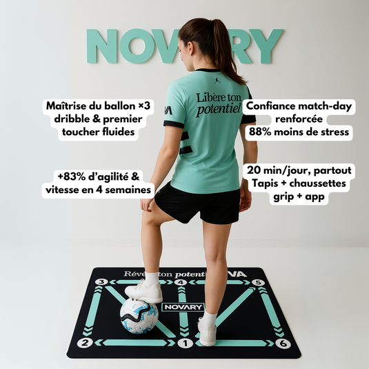 Pack d’entraînement Football Novary® – Maîtrise Totale, Partout